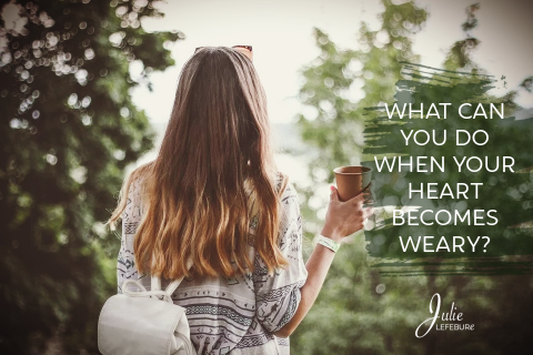 What Can You Do When Your Heart Becomes Weary? - Julie Lefebure